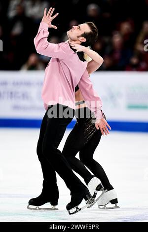 Olivia SMART & Tim DIECK (ESP), during Exhibition Gala, at the Olympic ...