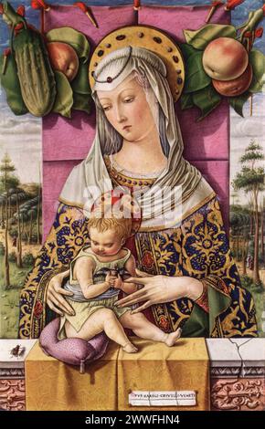 Carlo Crivelli's "Madonna and Child" (circa 1480): Housed in the National Gallery, London, this ...