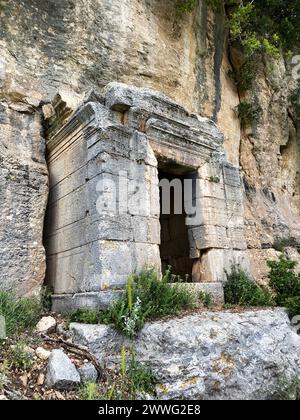 Kremna Ancient City in Burdur, Turkey Stock Photo - Alamy