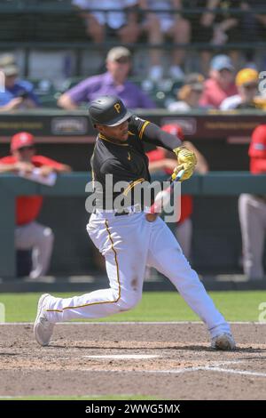 Bradenton, FL: during an MLB spring training game on Friday, February ...