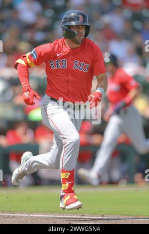 Bradenton, FL: Pittsburgh Pirates first base Darick Hall (45) homers to ...