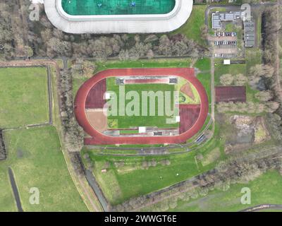 Baseball field overview top view on white background Stock Photo - Alamy