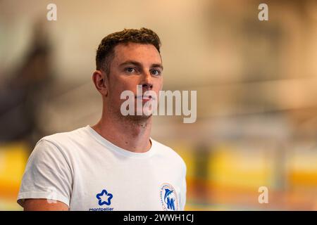 David AUBRY (FRA), Men 800m freestyle swimming final, during the Giant ...