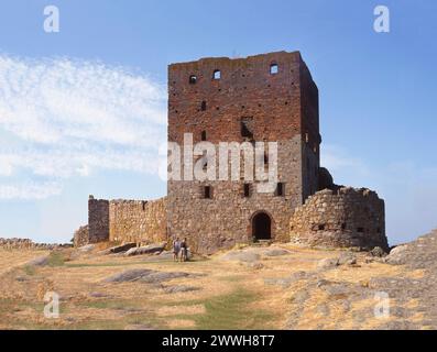 Hammershus was Scandinavia's largest medieval fortification and is one ...