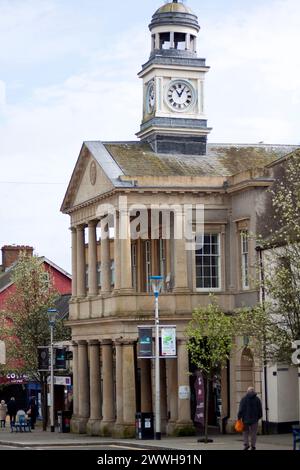 Guildhall in Chard Somerset England uk in the Spring of the Year Stock ...