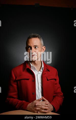 Ian Brossat, PCF senator for Paris during a demonstration as part of a ...