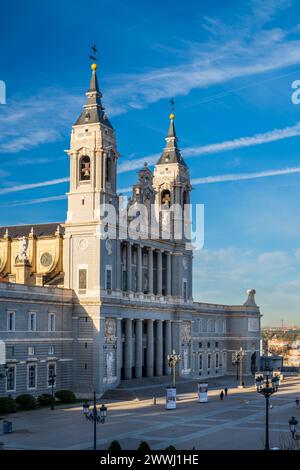 Almudena Cathedral Church, Madrid; Spain Stock Photo - Alamy