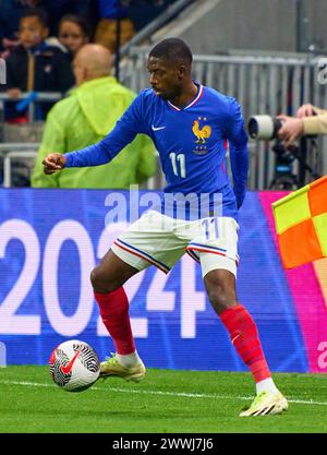 Ousmane DEMBELE (FRA), action, single action, single image, cut out ...