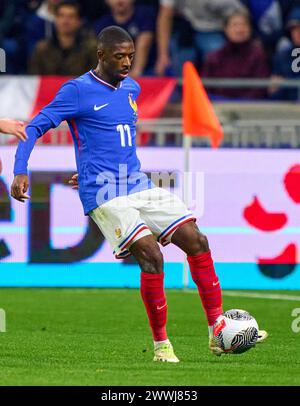 Ousmane DEMBELE (FRA), action, single action, single image, cut out ...