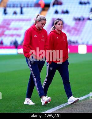 Arsenal's Kyra Cooney-Cross (left) and Chelsea's Catarina Macario ...