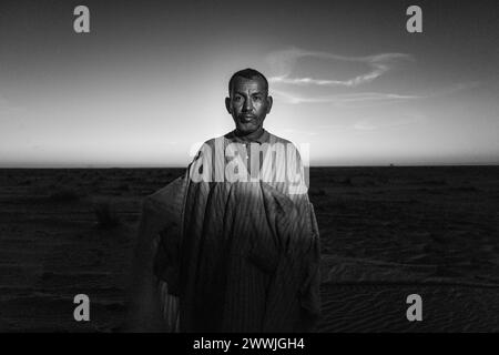 Mauritania, surroundings of Chami, portrait Stock Photo - Alamy