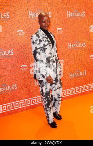 Florence Kasumba bei der Ankunft zur Abschluss Feier am Berlinale ...