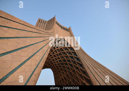 The Azadi Tower is a symbol of freedom in Iran, the main symbol of Iran ...