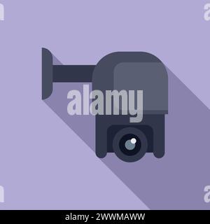 Fixed CCTV, Security Camera Icon Vector Template Illustration Design ...