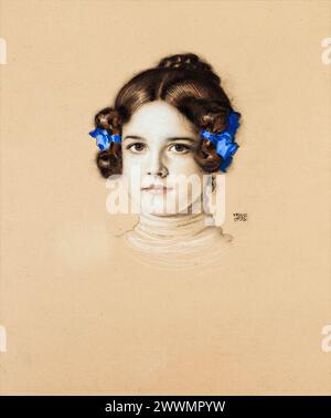 The artist’s daughter, Mary Stuck (1896-1961) in Spanish dress ...