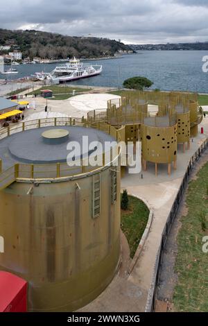 The Çubuklu Silolar in Beykoz district of Istanbul, Turkey Stock Photo ...