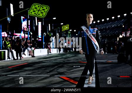 2nd Lt. Madison Marsh, crowned Miss America 2024, poses at the Daytona ...