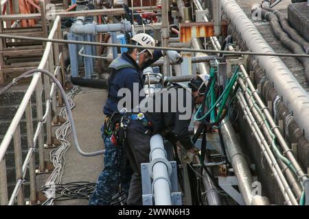YOKOSUKA, Japan (Feb. 18, 2024) — U.S. Naval Ship Repair Facility and ...