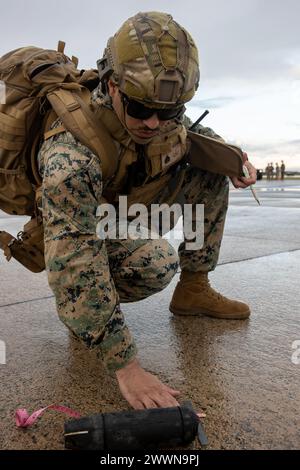 OKINAWA, Japan (Feb. 04, 2024) Sgt. K. Salgado, assigned to 9th ...