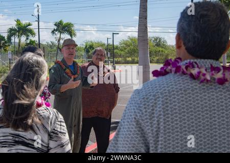 KEKAHA, Hawai‘i (Feb. 5, 2024) Capt. Brett Stevenson, commanding ...