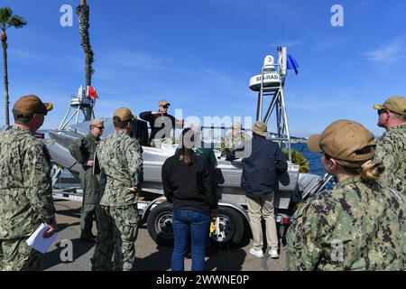 NAVAL BASE CORONADO (Feb. 15, 2024) Sailors assigned to Unmanned ...