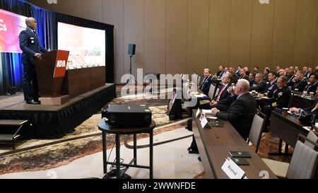 OKLAHOMA CITY (Feb. 6, 2024) Lt. Gen. Stacey T. Hawkins, commander of ...