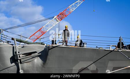 YOKOSUKA, Japan (Feb. 18, 2024) — U.S. Naval Ship Repair Facility and ...