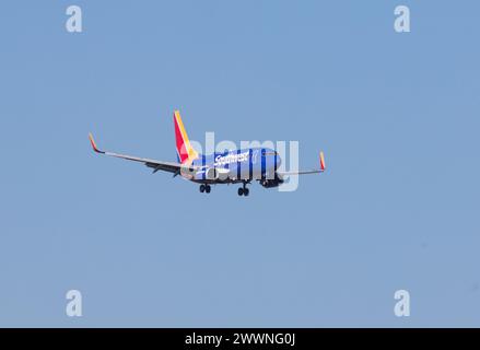 FORT MYERS, FLORIDA, USA - 27 FEB 2024. Southwest Airlines N406WN ...