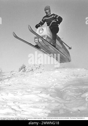 "Larven" (The caterpillar) A Swedish unconventional snowmobile that has ...