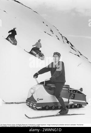 "Larven" (The caterpillar) A Swedish unconventional snowmobile that has ...