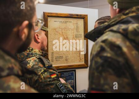 German soldiers assigned to Unteroffizierschule des Heeres, Lehrgruppe ...