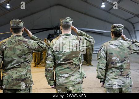 POLAND — Friday, February 9th 2023, HHC Brigade “Archangels” welcome ...