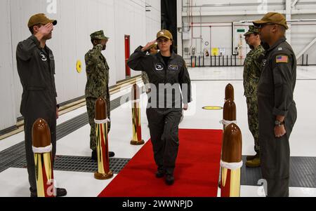 PATUXENT RIVER, Maryland (Feb. 22, 2024) – Cmdr. Emily Mooren ...