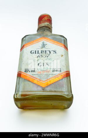 Gilbey's Gin 1857 is an alcoholic drink resulting from the distillation ...