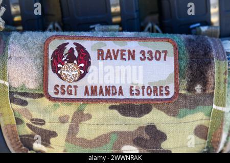 Staff Sgt. Amanda Estores, 22nd Security Forces Squadron patrolman ...