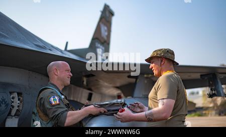 Col. Matthew “Wolf 64” Gaetke, 8th Fighter Wing commander, reviews ...