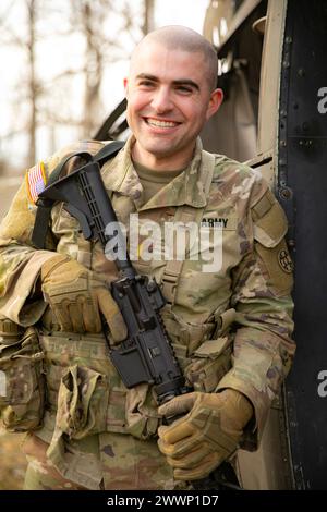 2nd Lt. Samuel Bowman posed for the camera as a competitor during the ...