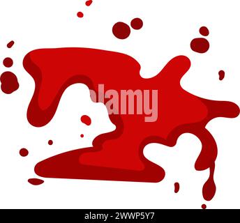 texture blood splatter cartoon vector illustration Stock Vector Image ...