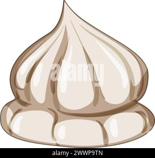 milk meringue cartoon vector illustration Stock Vector Image & Art - Alamy