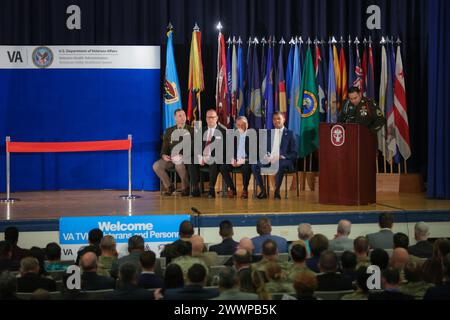 The VA Under Secretary for Health Dr. Shereef Elnahal, Assistant ...