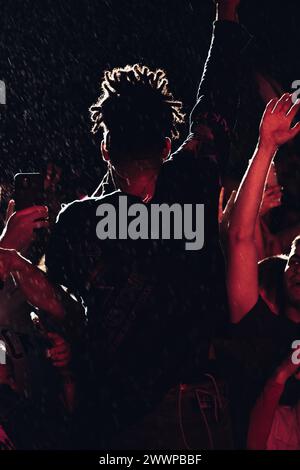 Kyle Harvey, a musical artist and rapper, performs during the Hansen ...