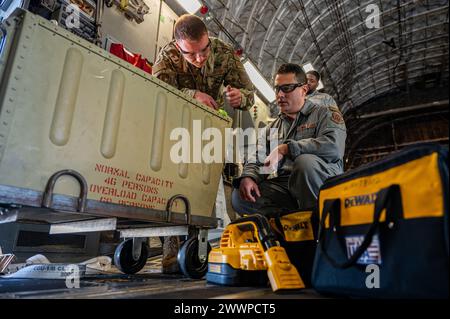 Tech. Sgt. James Krobot, 911th Maintenance Squadron aircraft structural ...