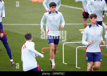 Pau Cubarsi of Spain during the International Friendly football match ...