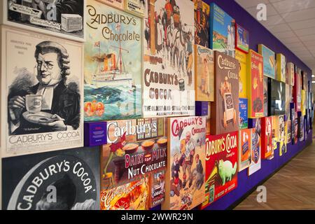 Vintage replica Cadbury's Advertising signs of their chocolate products ...