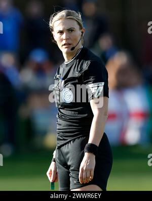 Match referee Lucy May (Oliver) during the FA Women's Championship ...