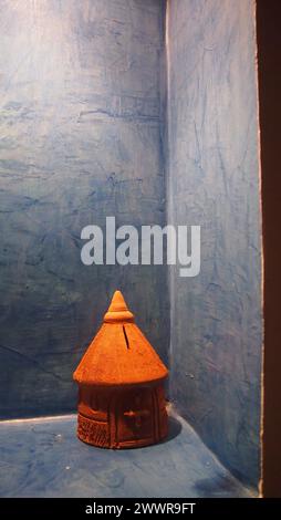 Clay money box Stock Photo - Alamy