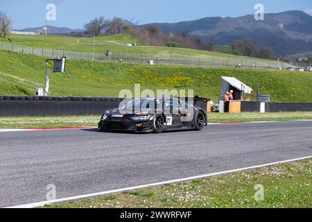 The Audi R8 LMS GT3 EVO II of Continental Racing by Simpson Motorsport ...
