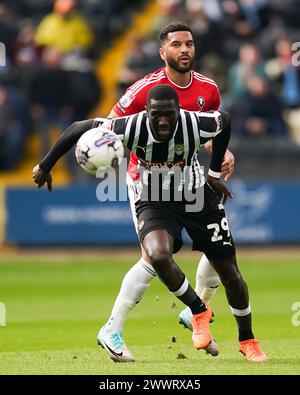 Notts County's Alassana Jatta during the Sky Bet League Two match at ...