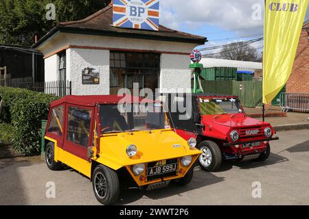 Mini Scamp Mk1 (1970, left) and Mini Scamp Mk3 (1964) conversions, Mini ...