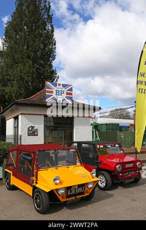 Mini Scamp Mk1 (1970, left) and Mini Scamp Mk3 (1964) conversions, Mini ...